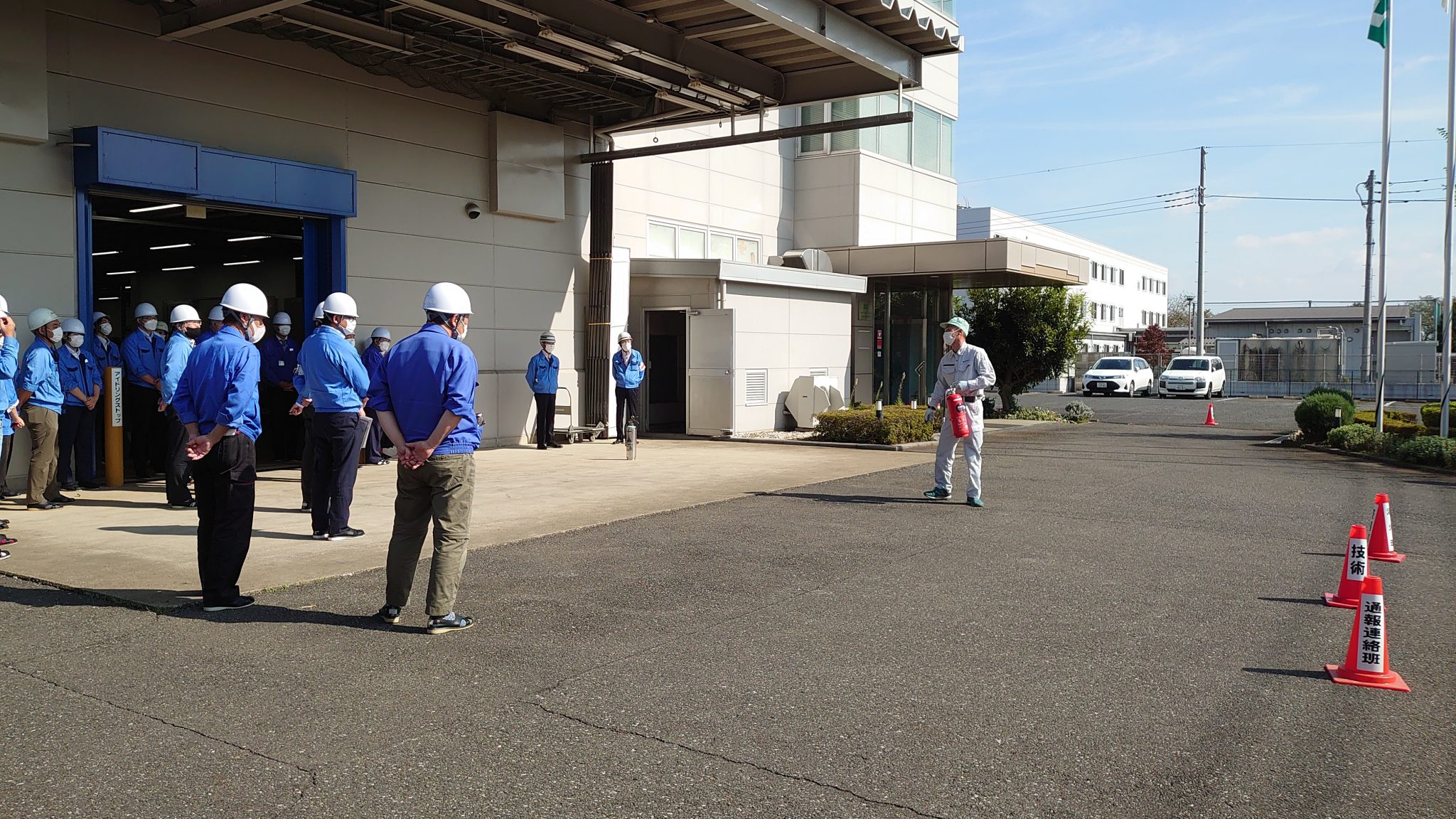 2023消防訓練を行いました – エイリイ・エンジニアリング